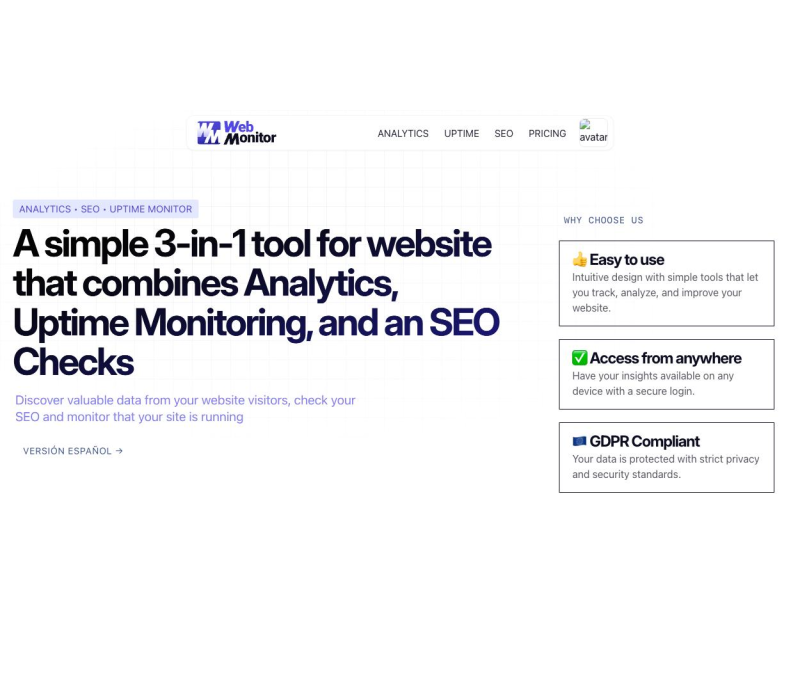 WebMonitor Login